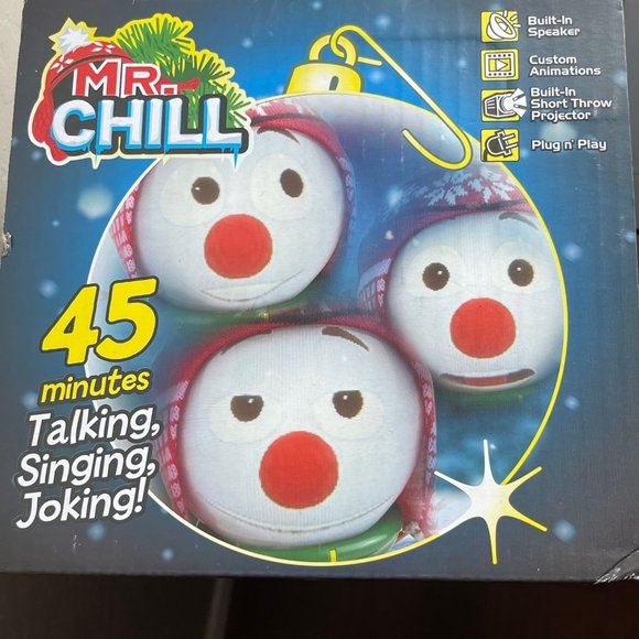 Mr Chill | Holiday | New In Box Mr Chill 3d Animated 2 Talking Singing ...